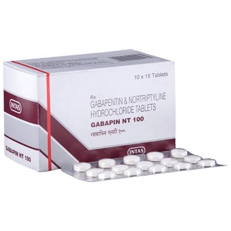 Gabapin Nt 100 Tablet Uses Price Dosage Side Effects Substitute Buy Online