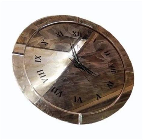Golden Polished Round Brass Wall Clock At Rs 4000 In Kanpur Id