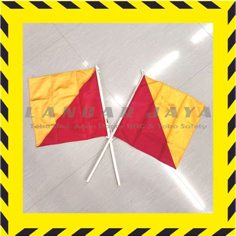 Jual Bendera Semaphore Bendera Pramuka Semapur Semafor Komplit