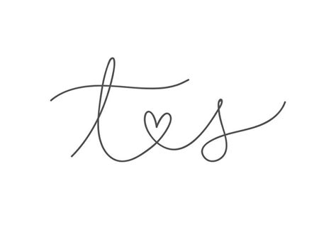 Cursive Love Alphabet