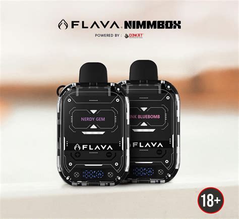 Flava Nimmbox Disposable Pods 10000 Puffs We Vape