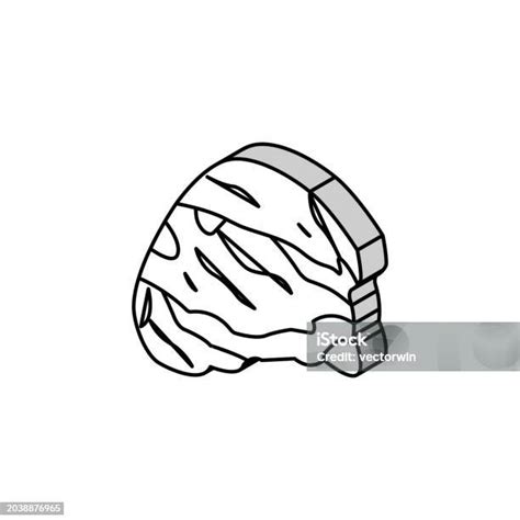 척 쇠고기 고기 등각 투영 아이콘 벡터 일러스트 레이 션 고기에 대한 스톡 벡터 아트 및 기타 이미지 고기 굽기 농장 Istock