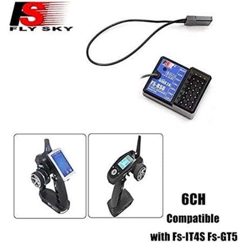 Flysky FS BS6 6CH Fail Safe Receiver W Gyro Stabilization System For