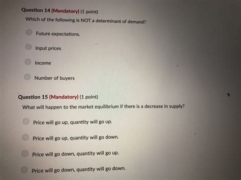 Solved Question Mandatory Point The Law Of Chegg