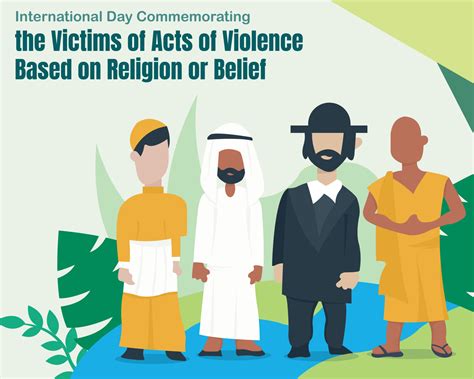ilustración gráfica vectorial de líderes religiosos de diferentes