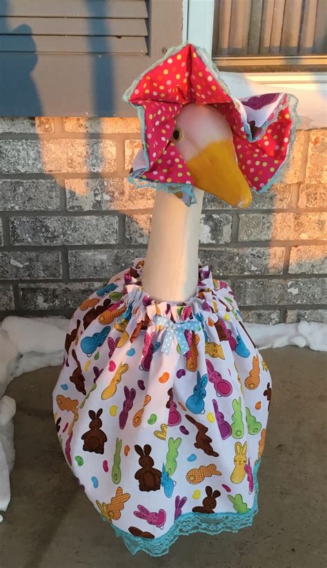 Chocolate And Candy Easter Bunny Holiday Dress W Bonnet Outfit Large