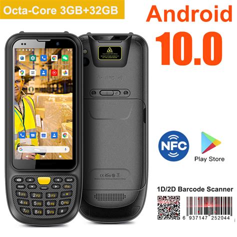 Mini Industrial Scanner Handheld Pda Terminal Data Acquisition Reader