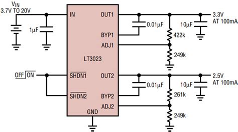 Dual Regulators Offer Flexibility With Independent Shutdown Control And