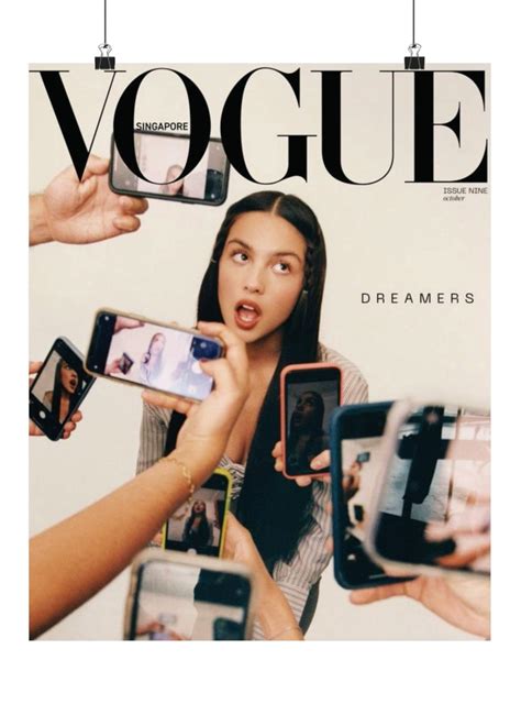 Coquette Room Decor Olivia Rodrigo Vogue Cover Coquette Poster Preppy