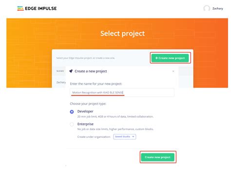 Motion Recognition Based On Edge Impulse Seeed Studio Wiki