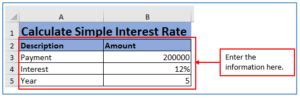 Calculate Simple Interest In Excel Easy Methods Resource