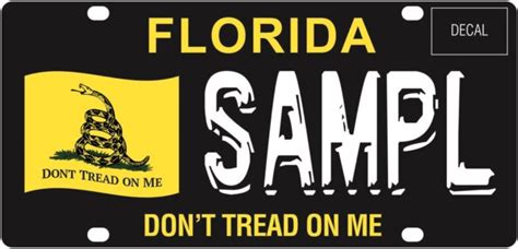 What Is The Meaning Behind Floridas Dont Tread On Me License Plates