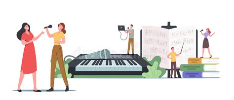 Synthesizer Voice Stock Illustrations 1585 Synthesizer Voice Stock