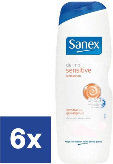 Sanex Dermo Sensitive Douchegel 6 X 1000 Ml Bol