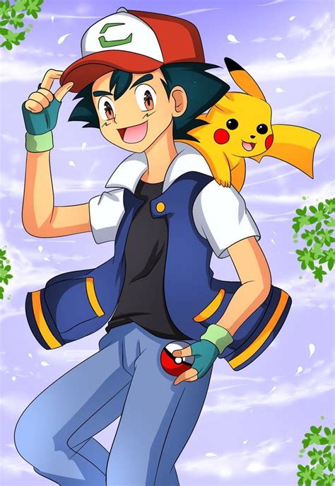 Ash And Pikachu By Darkrexs On Deviantart Pokemon Characters