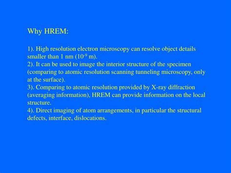 Ppt 1 Image Formation Contrast Arises From Interference Of The