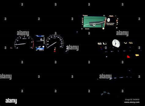 Car Instrument Control Panel Car Dashboard Modern Automobile Control