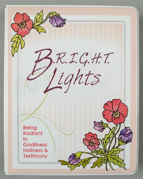 Bright Lights Empty Binder Tomorrows Forefathers Inc