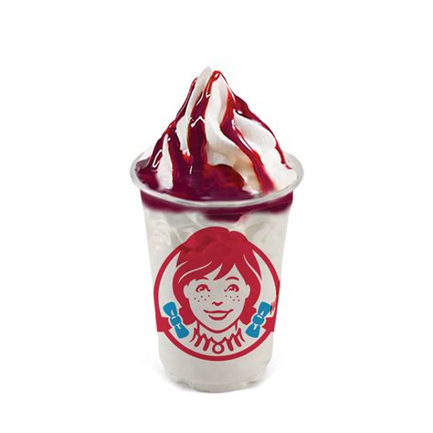 ფროსტი ალუბლის ტოპინგით Wendys
