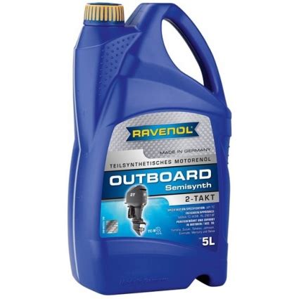 Купить Моторное масло для 2Т лодочных моторов RAVENOL Outboardoel 2T ...