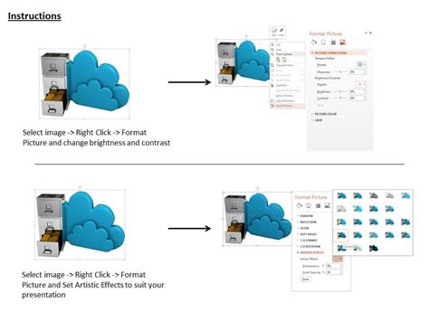 Cloud Computing Data Storage Image Graphics For PowerPoint Presentation Graphics