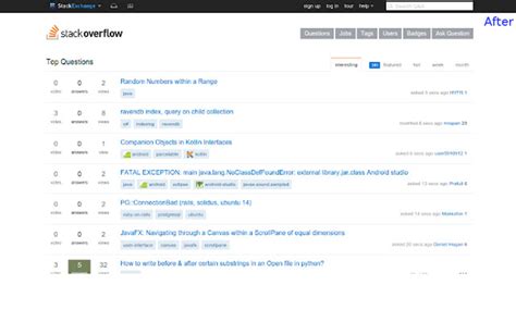Stackoverflow Simplified Google Chrome