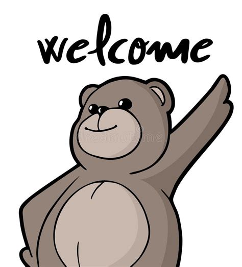 Happy Teddy Bear Drawing