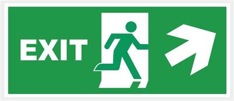 Fire Exit Vector Art Icons And Graphics For Free Download