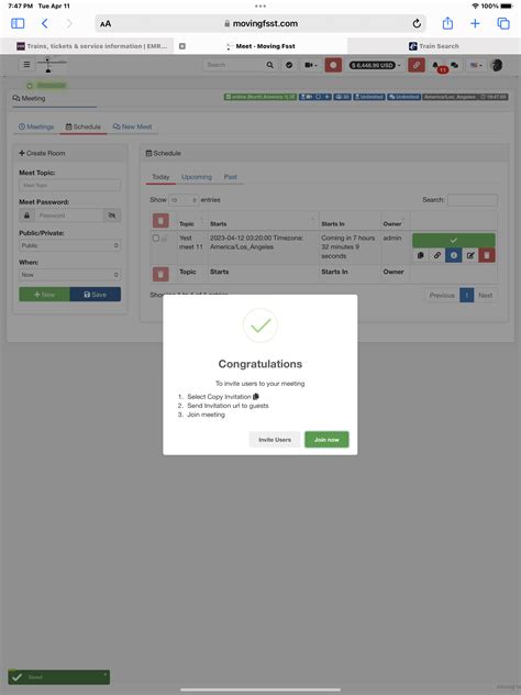 Can Not Join Meeting That I Created · Issue 7844 · Wwbnavideo · Github