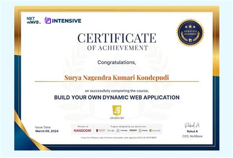 i am happy to share that i have obtained a new certification build