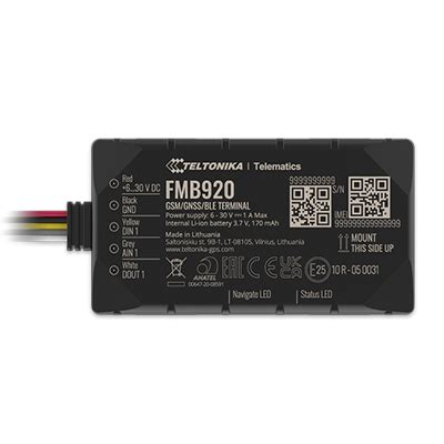 Teltonika FMB920 tracker GPS Universel maroc géolocalisation tanger