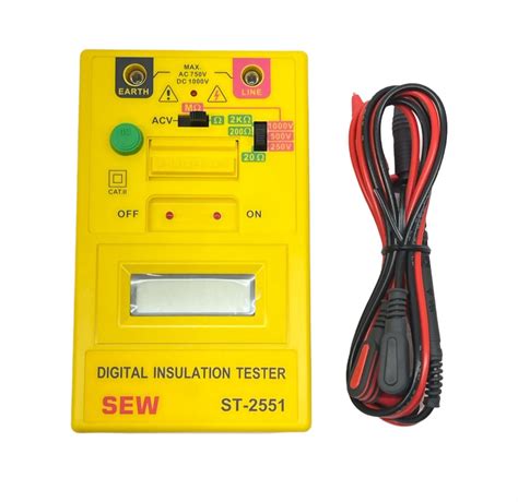 絕緣電阻計 St 2551 健理有限公司 消防檢測儀器供應商 工業儀器供應商