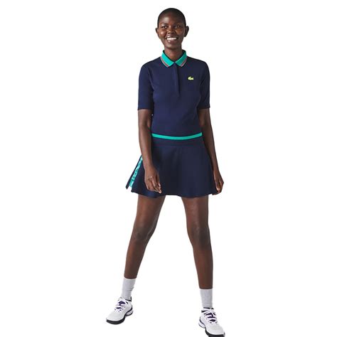 Lacoste Performance Womens Tennis Skirt Navygreen