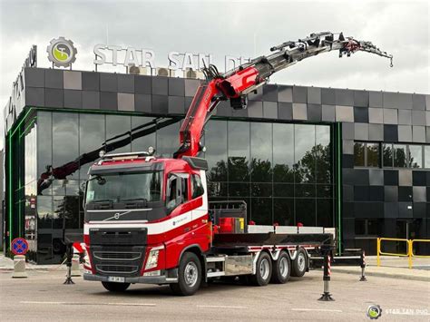 Volvo Fh 540 8x4 Fassi F660 Hds Fly Jib Winch Trucksnl