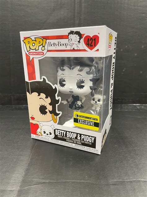 Funko Pop Animation Betty Boop And Pudgy 421 Entertainment Earth Exclus