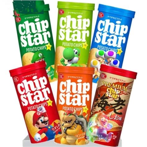 Bánh Snack Khoai Tây YBC Chip Star 50g Nhiều Vị Nhật Shopee Việt Nam
