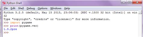 如何在windows系统安装pygamepygame 192a0win32 Py32msi Csdn博客