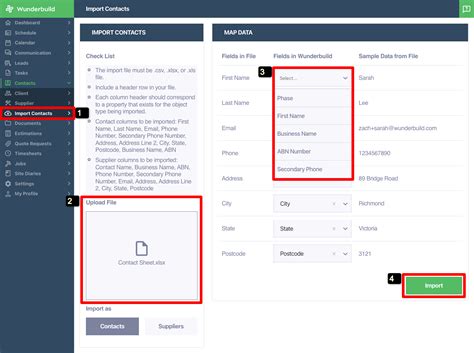 Contacts User Guide