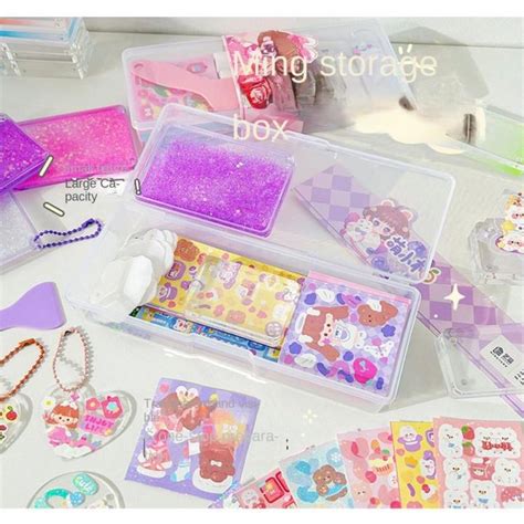 Gonuuwgl งานทำมือ ชุดทำพวงกุญแจ Diy สติ๊กเกอร์ลายการ์ตูน อะคริลิค พวงกุญแจทำเอง พวงกุญแจดีไอวาย