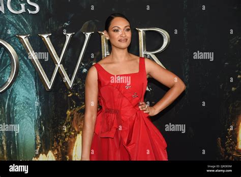 Cynthia Addai Robinson Attends The Lord Of The Rings Rings Of Power