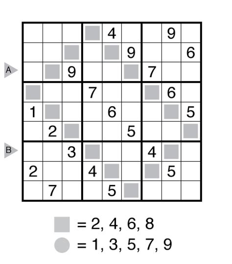 Even Odd Sudoku By Ashish Kumar The Art Of Puzzles The Art Of Puzzles