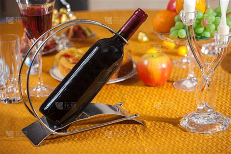 桌子节日餐具葡萄酒水平画幅玻璃家庭生活膳食含酒精饮料