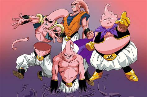 Dragon Ball Z Majin Vegeta Vs Majin Buu