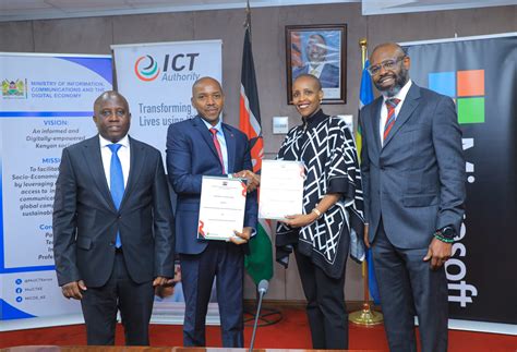 Ict Authority And Microsoft Set To Enhance Governments Digital Transformation Kachtech Media