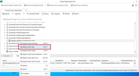 pre validation plug in