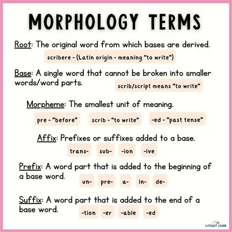 Word Matrix Free Customizable Template Literacy Learn