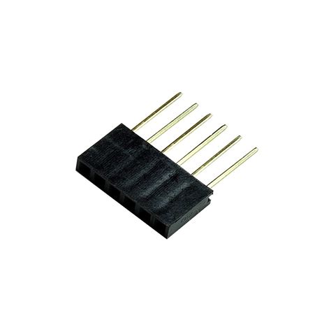 6 Pin 254 Mm Female Header For Arduino Shield Stackable Long Legs