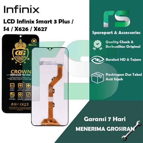 Jual Lcd Touchscreen Infinix Smart 3 Plus Infinix S4 X627 X626 Fullset Original Shopee