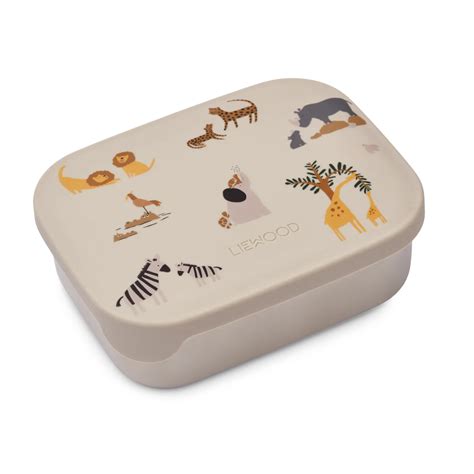 Liewood Edelstahl Brotdose Arthur Lunchbox All Together Sandy