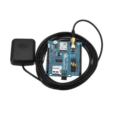 6m gps shield gps record expansion board gps module with sd slot card